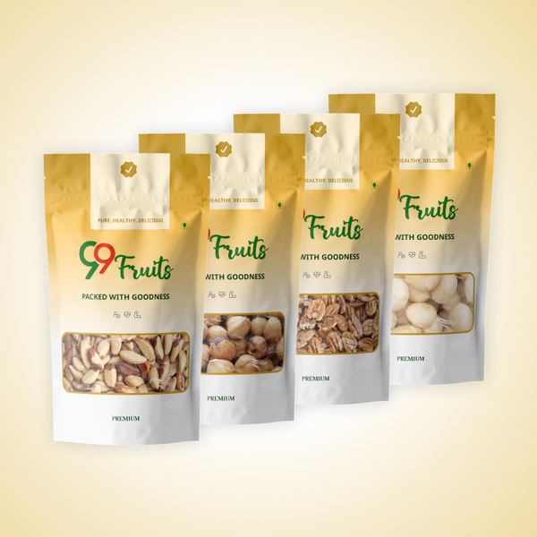 Premium Rich Nut Blend (Brazil Nuts, Hazel Nuts, Pecan, Macadamia ...